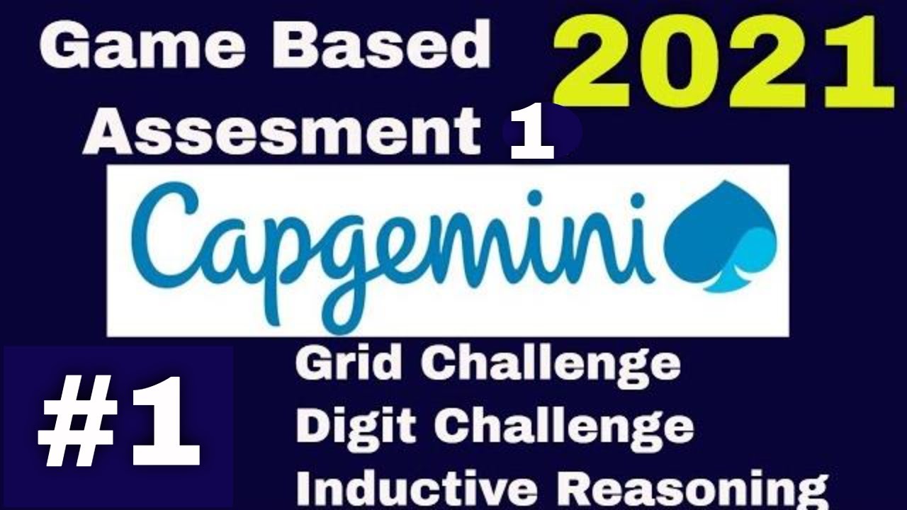 Capgemini : | Capgemini Game Based Assesment #1🔥 | How to Solve Game ...