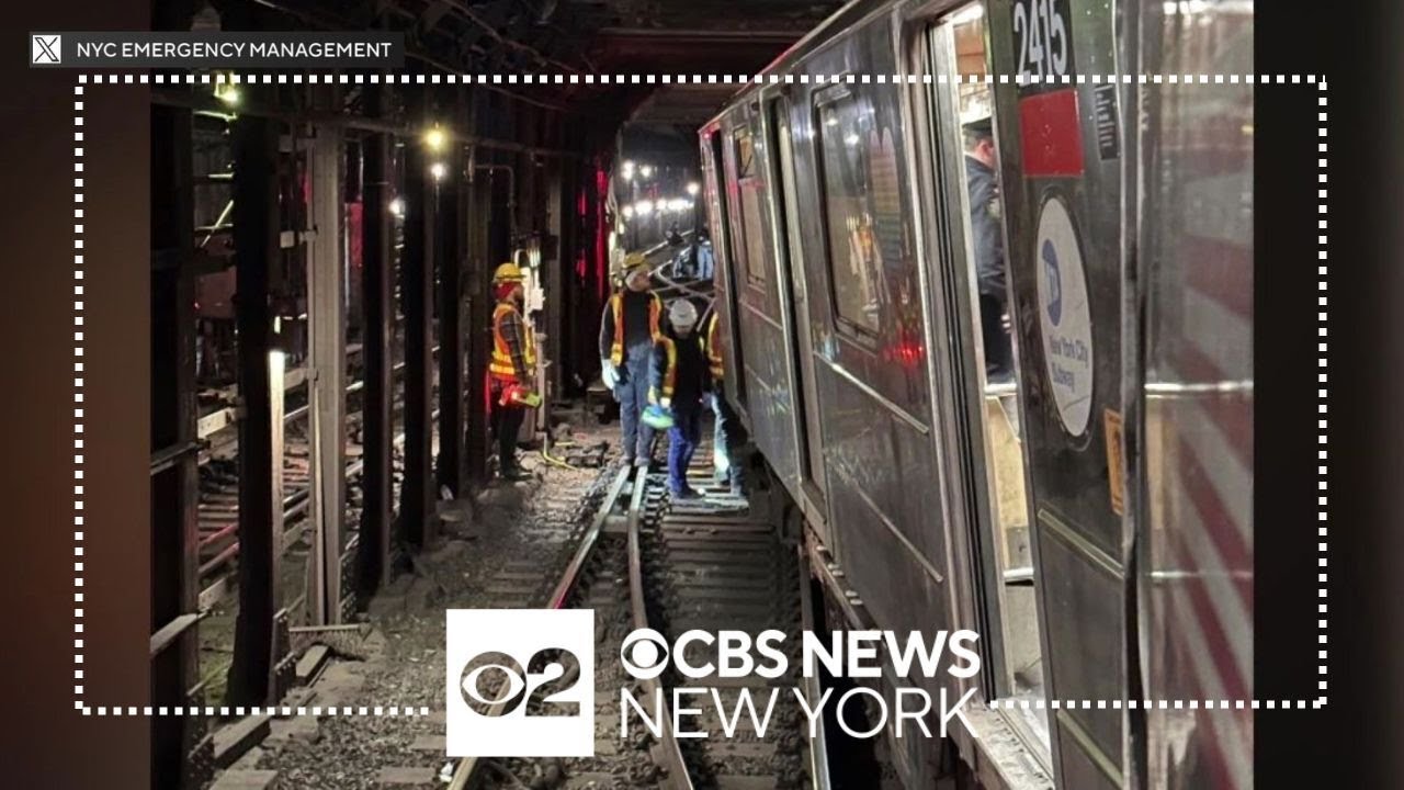 MTA: Train that derailed has been repaired, service disruptions remain ...