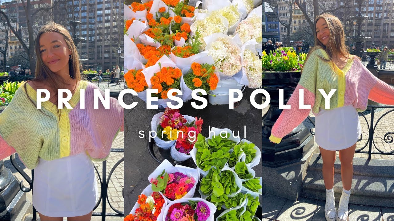 Princess Polly Spring Haul - YouTube