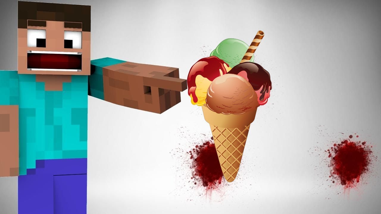 Minecraft Steve Dies Again ICE SCREAM - YouTube