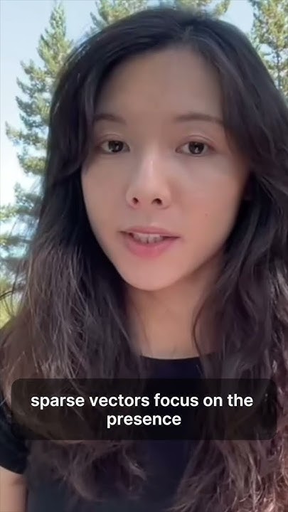 What are the differences between dense and sparse vectors? - YouTube