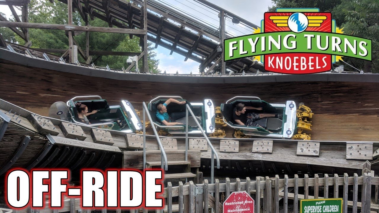 Flying Turns Off-Ride Footage, Knoebels Wooden Bobsled | Non-Copyright ...
