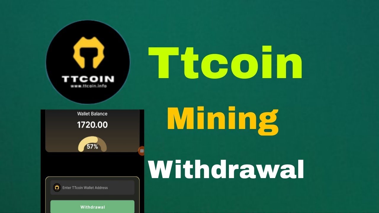 Ttcoin Network Mining Withdrawal Tc Token Price - YouTube