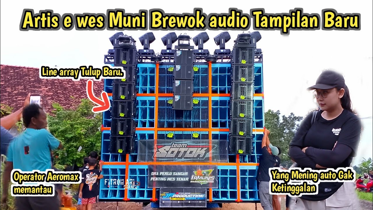 Ngerii... Artis nya sound Brewok audio baru bunyi langsung di bikin ...