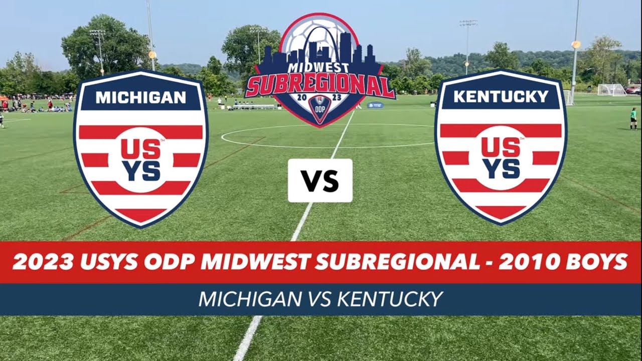 Michigan ODP 2010 Boys vs Kentucky ODP 2010 Boys - 2023 USYS ODP ...