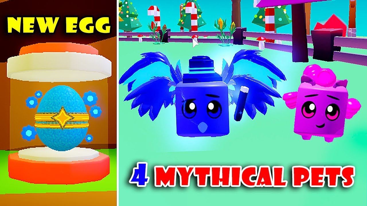 NEW Update, NEW Egg + CODES & Getting 4 MYTHICAL Pets in Pet Ranch ...