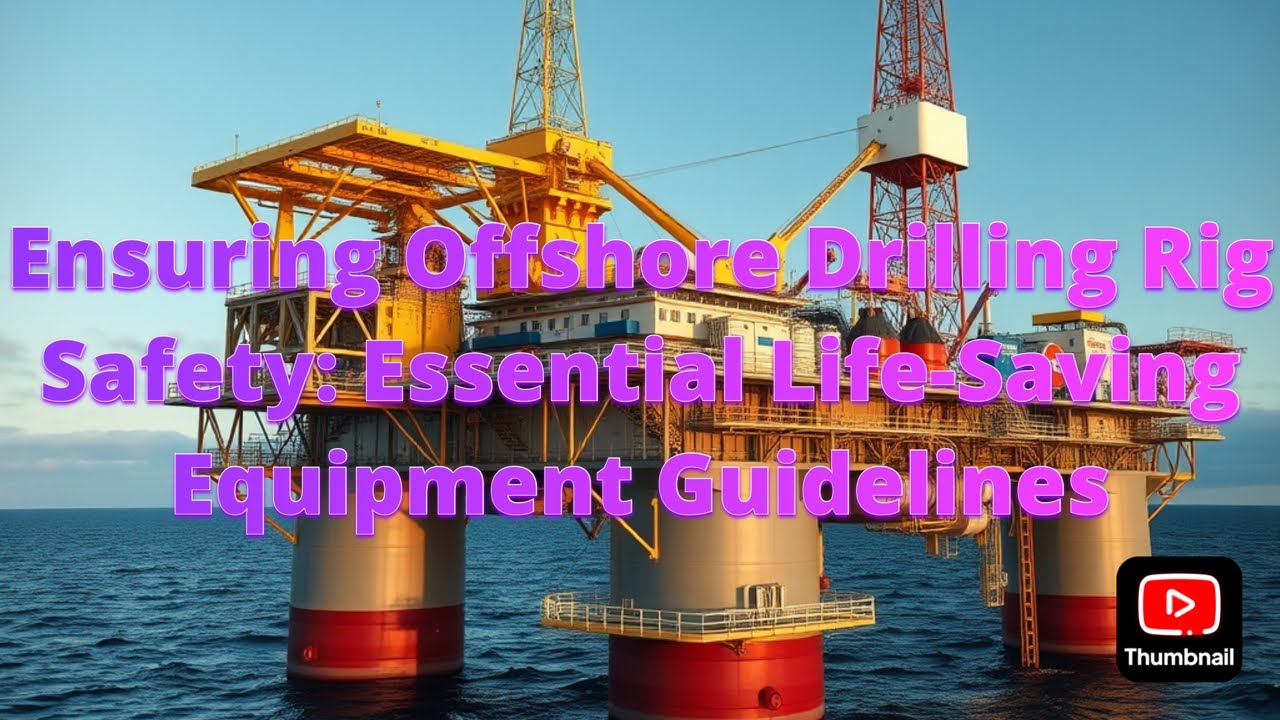 Ensuring Offshore Drilling Rig Safety: Essential Life-Saving Equipment ...
