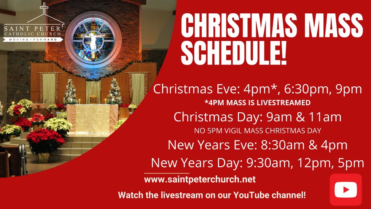 Christmas at Saint Peter 2021 - Father Fitzpatrick - YouTube