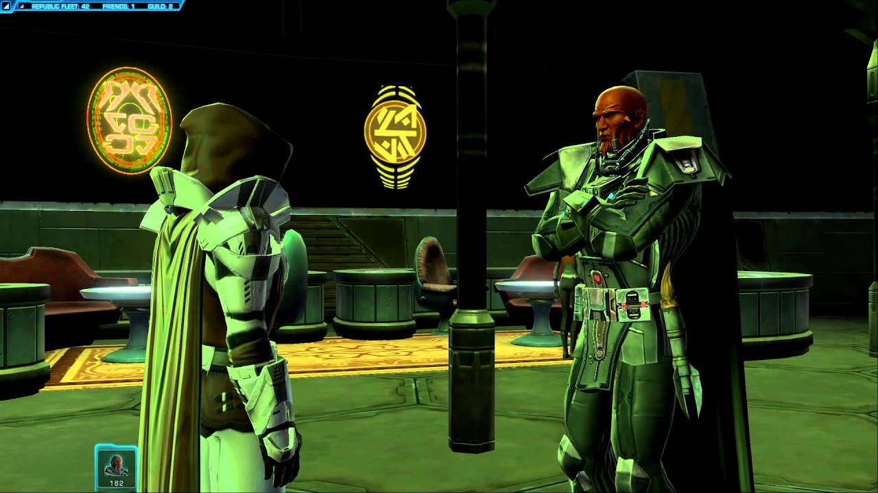 Star Wars:TOR- Lord Scourge on Confronting the Emperor - YouTube