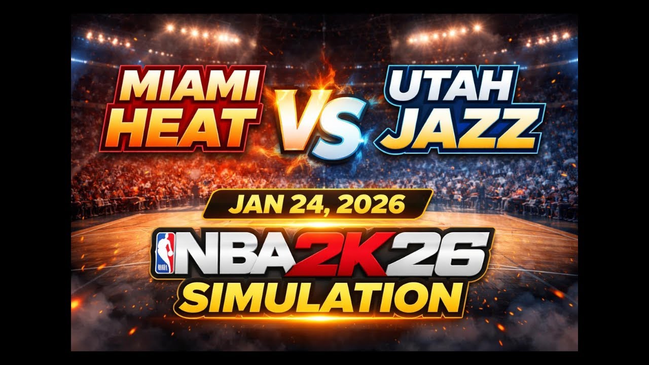 Utah Jazz vs Miami Heat Full Game Highlights – January 24, 2026 | NBA ...
