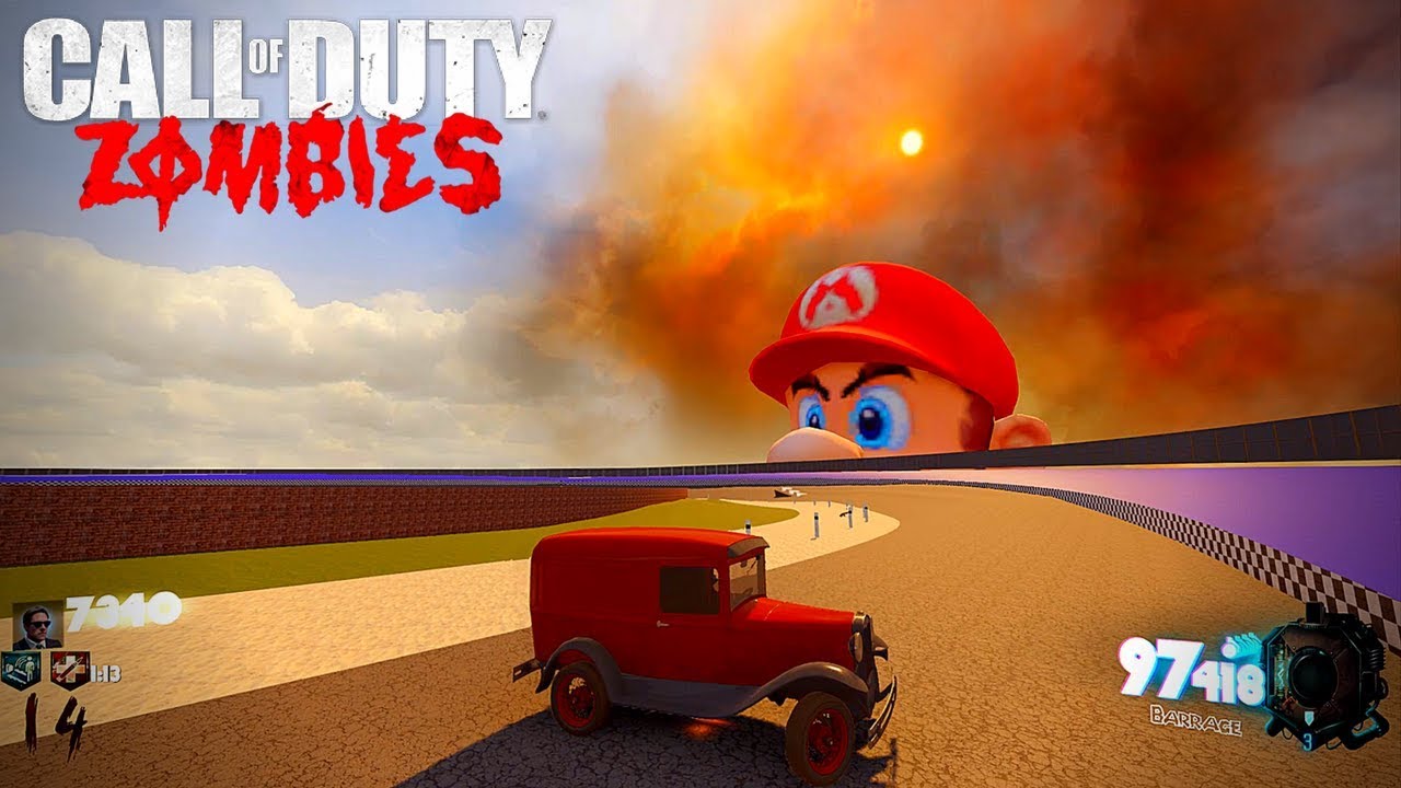 YOU CAN LITERALLY DRIVE CARS IN THIS MAP ! - Zombies and Cars ...