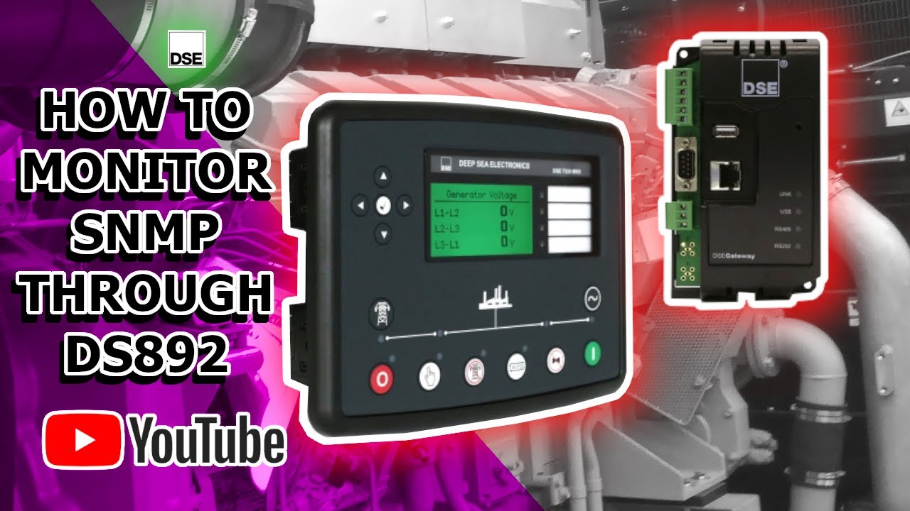 Protocolo SNMP con modulo DS892 - YouTube