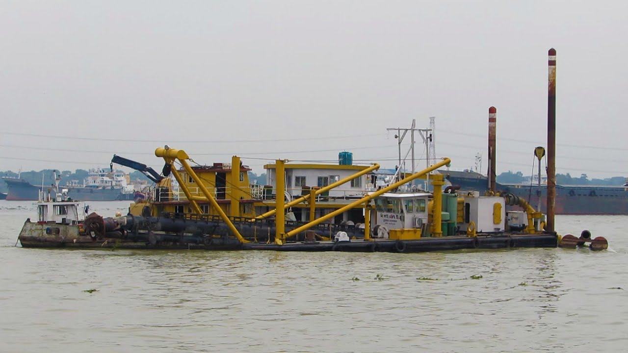 BIWTA Dredger Kopotakkho | Dredging Boat | Sand Mining Dredger For All ...