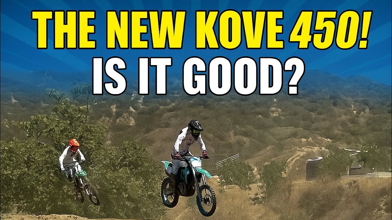 TESTING THE NEW KOVE 450!! - YouTube