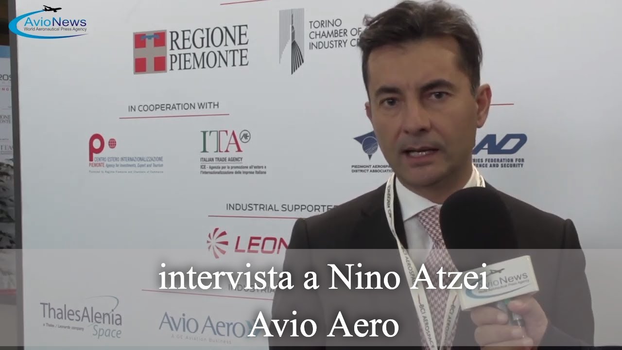 ESCLUSIVA AVIONEWS: intervista a Nino Atzei di Avio Aero - YouTube