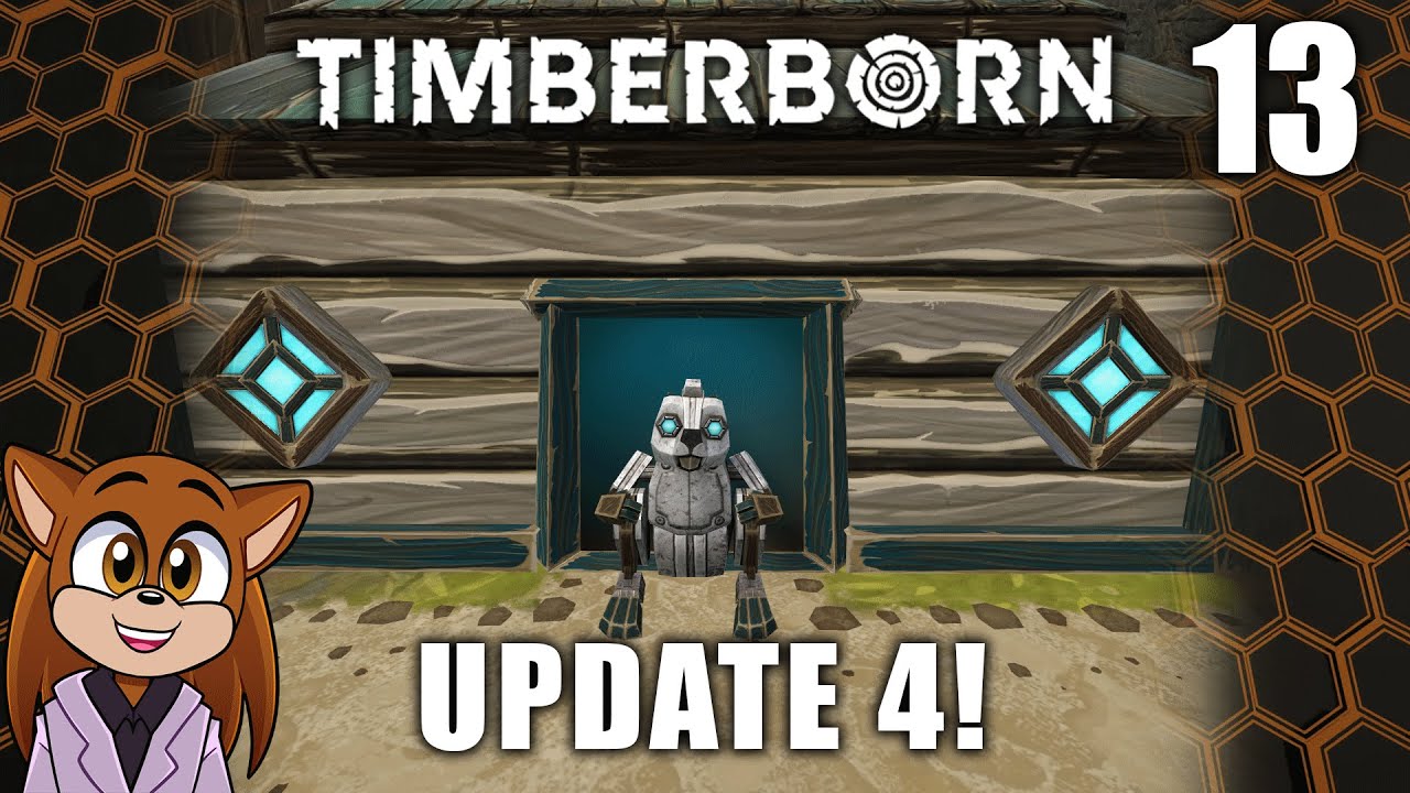 Timberborn Update 4 - Building The Bot Mining District - YouTube