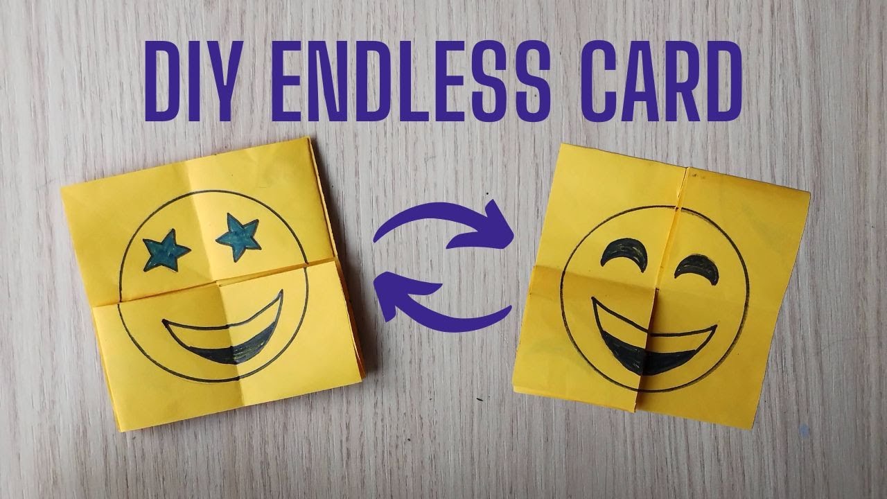 DIY Paper Endless Card How To Make Diy Paper Endless Card - YouTube