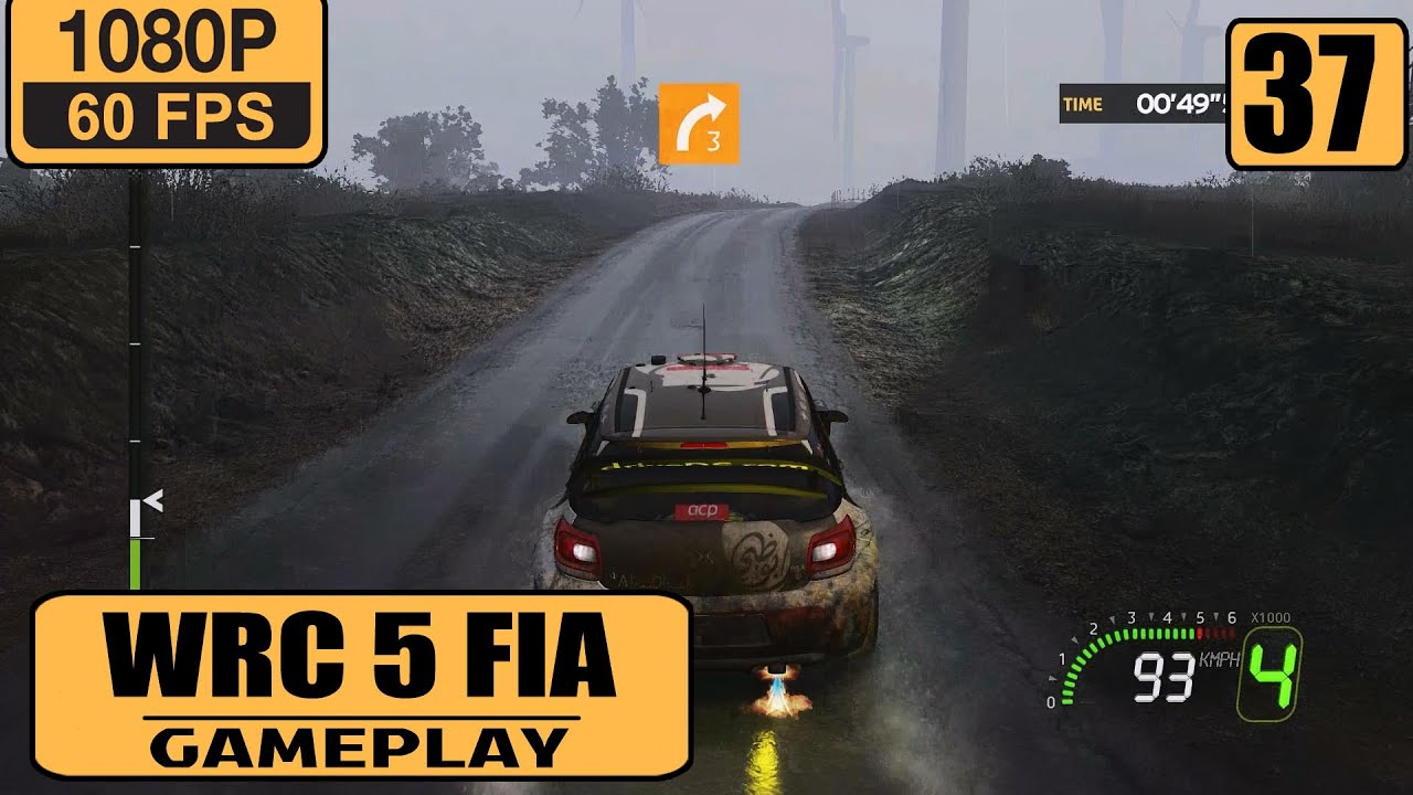 WRC 5 FIA World Rally Championship gameplay walkthrough Part 37 ...