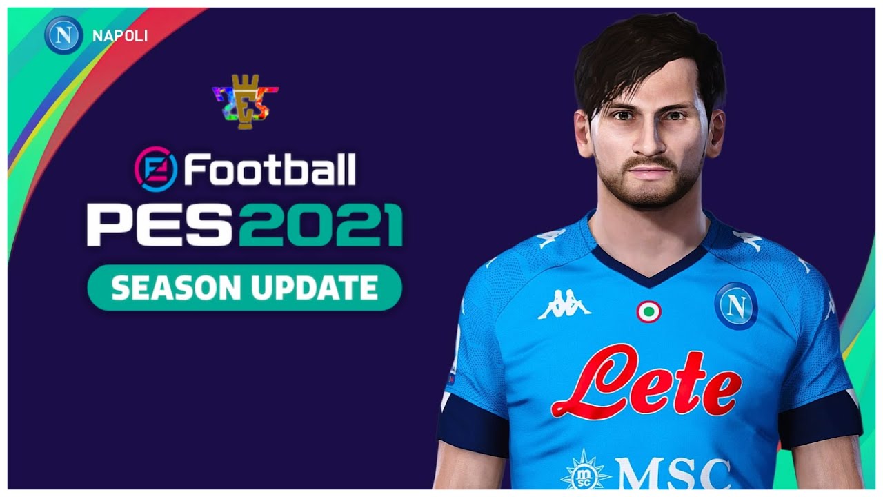 Khvicha Kvaratskhelia PES 2021 - How to create | Como fazer - YouTube