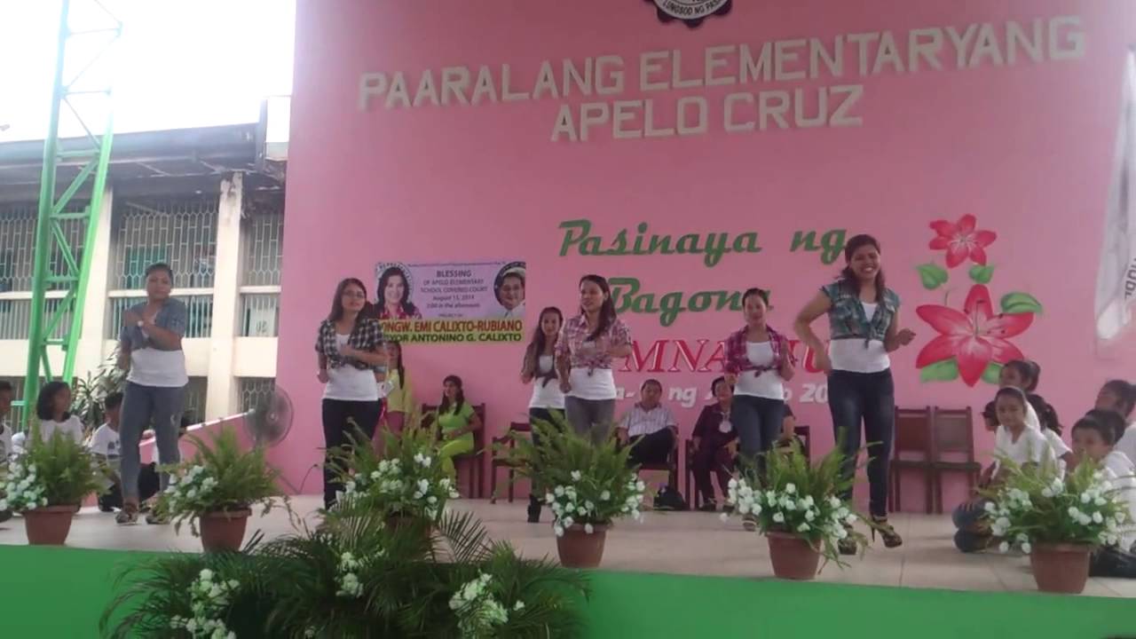 Apelo Cruz Elem. School---Pasinaya 2014 - YouTube