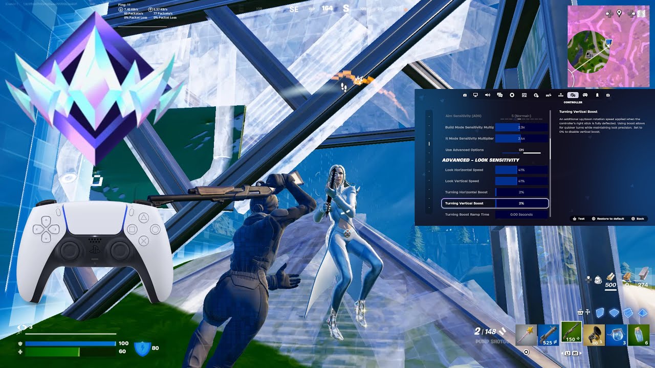 *NEW* Best Controller Settings + Sensitivity For Fortnite Chapter 6 ...