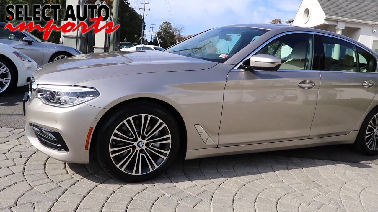 #20867, 2017 BMW 540i xDrive Sport Line, Cashmere Silver Metallic ...