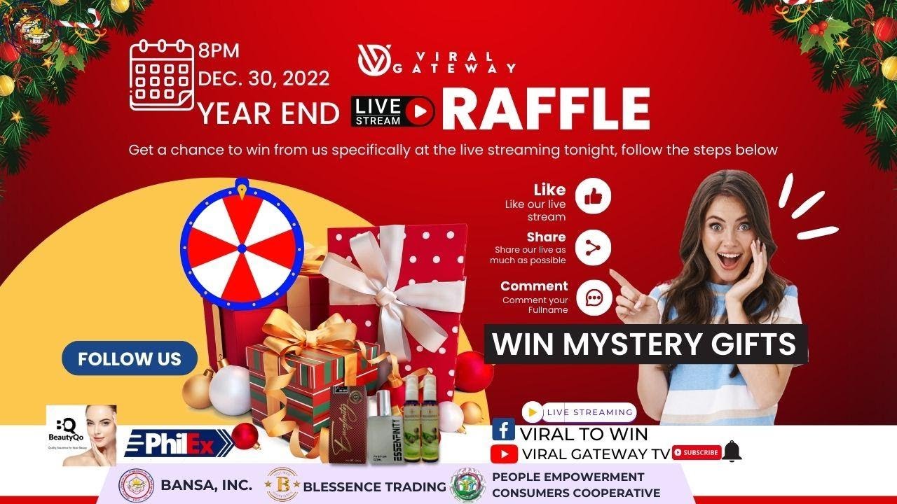 YEAR END RAFFLE - YouTube