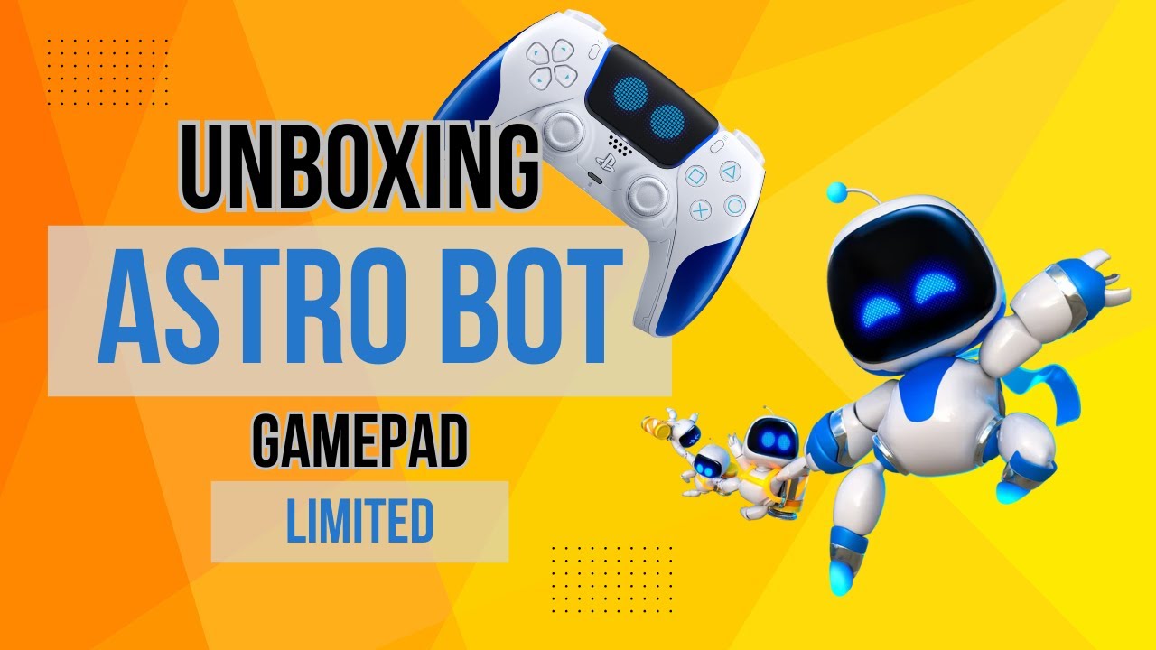 Astro Bot Gamepad Unboxing: The Most Satisfying ASMR - YouTube