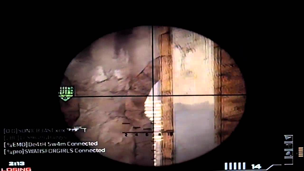 MW3 Legit Scope- Double Kill w- CG - YouTube