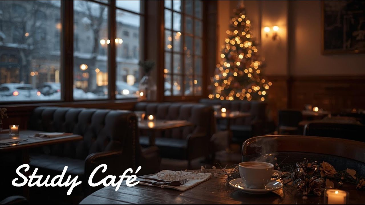Winter Study Café – Lo Fi Jazz for Focus & Productivity - YouTube