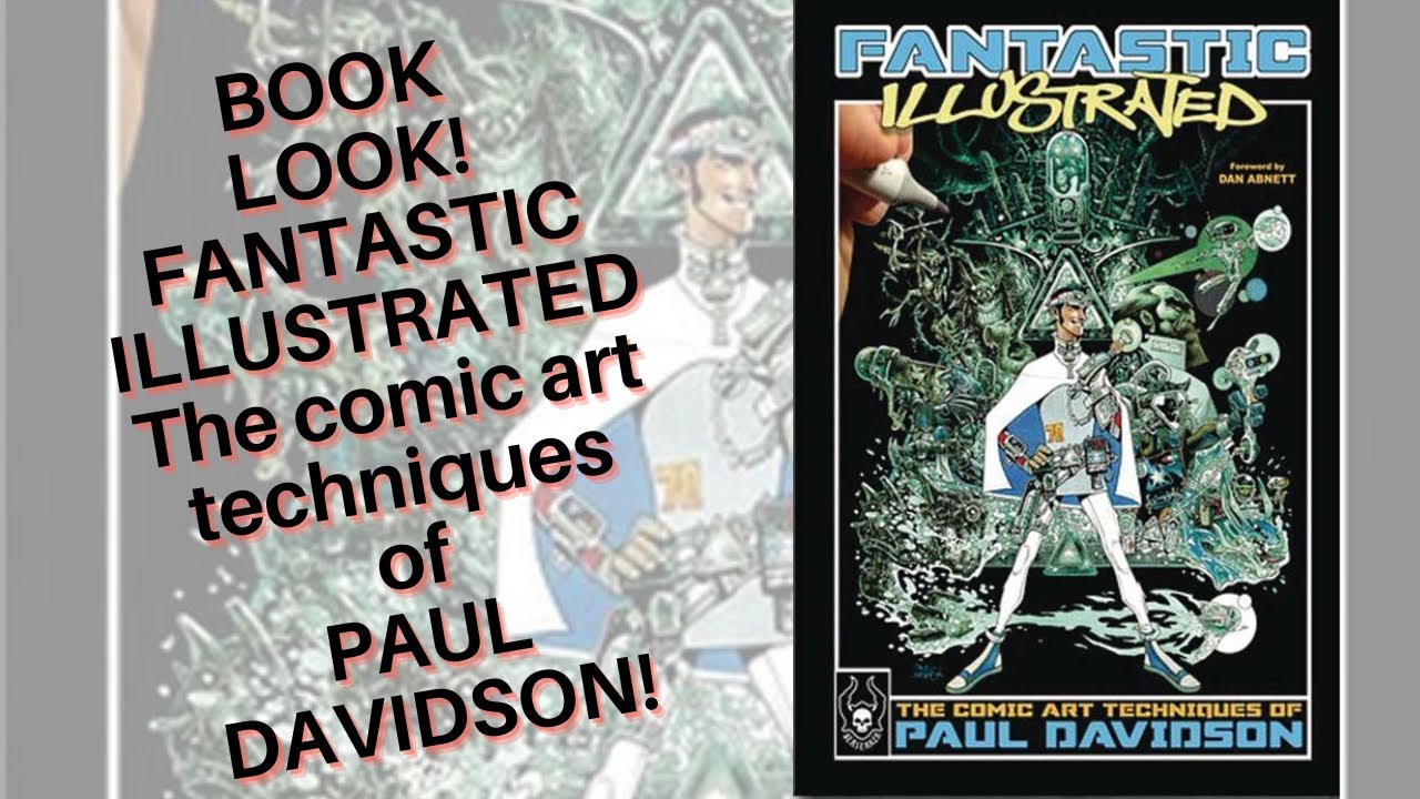 Book Look! FANTASTIC ILLUSTRATED the Comic Art Techniques of PAUL ...