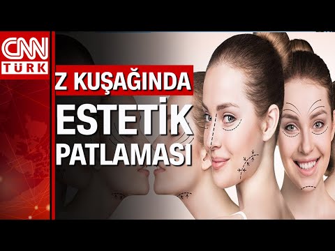 Z kuşağında estetik yaşı kızlarda 16, erkeklerde 17 yaşında başlıyor