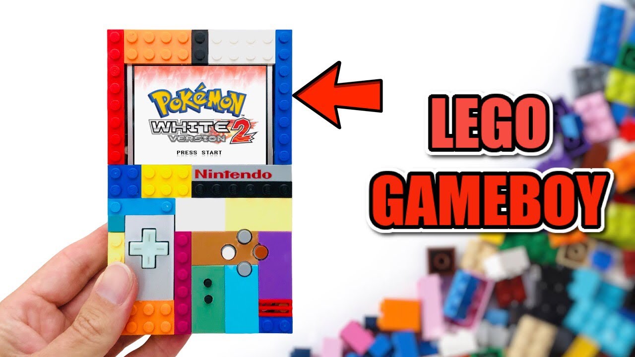 Nintendo Gameboy Made of Lego Bricks - Gameboy DMG103 Build using DS ...