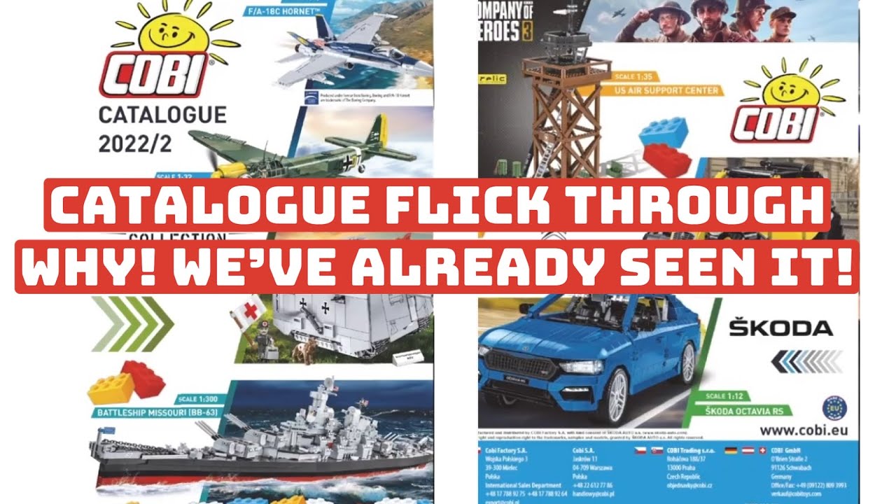 Cobi Catalogue Flick Through - YouTube