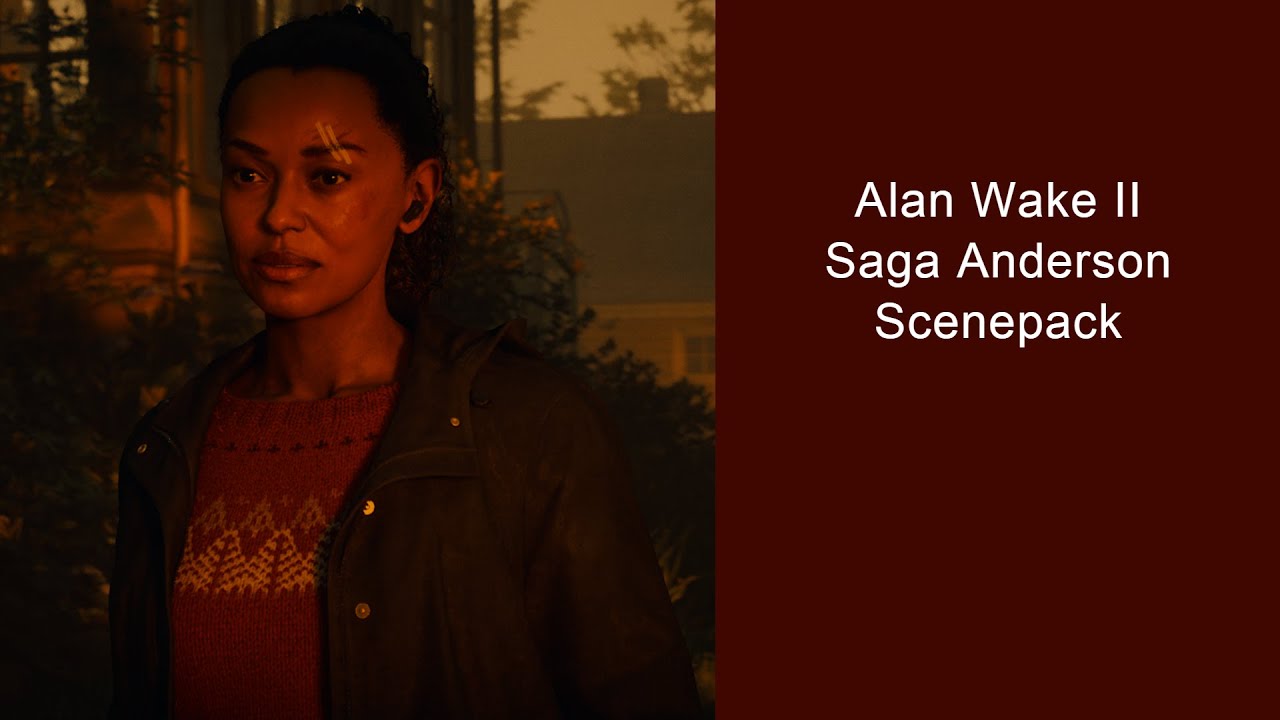 Alan Wake 2 Saga Anderson Scenepack - YouTube
