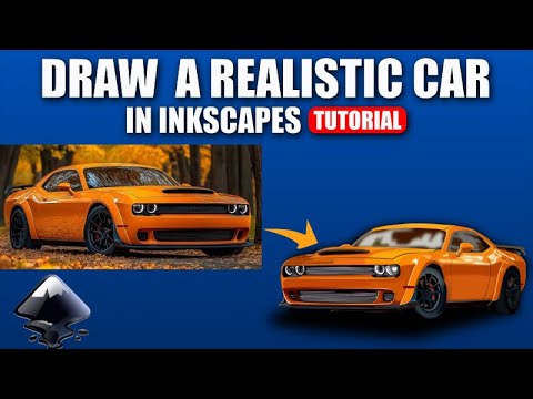Draw a Realistic Car in Inkscape: Full Tutorial for Designers - YouTube