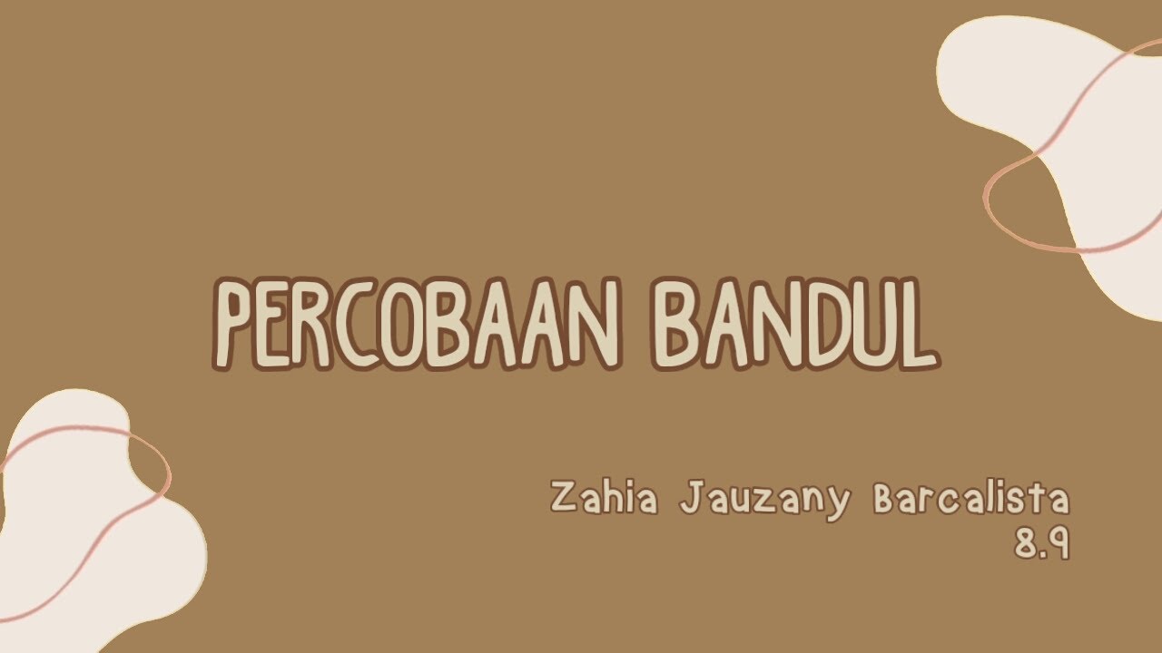 Percobaan Bandul | Getaran | IPA Kelas 8 | Fisika SMP - YouTube