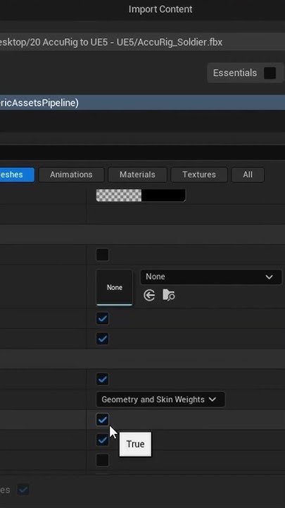 How to export a character from AccuRig to Unreal Engine 5.5 | Tutorial #animation #shorts - YouTube