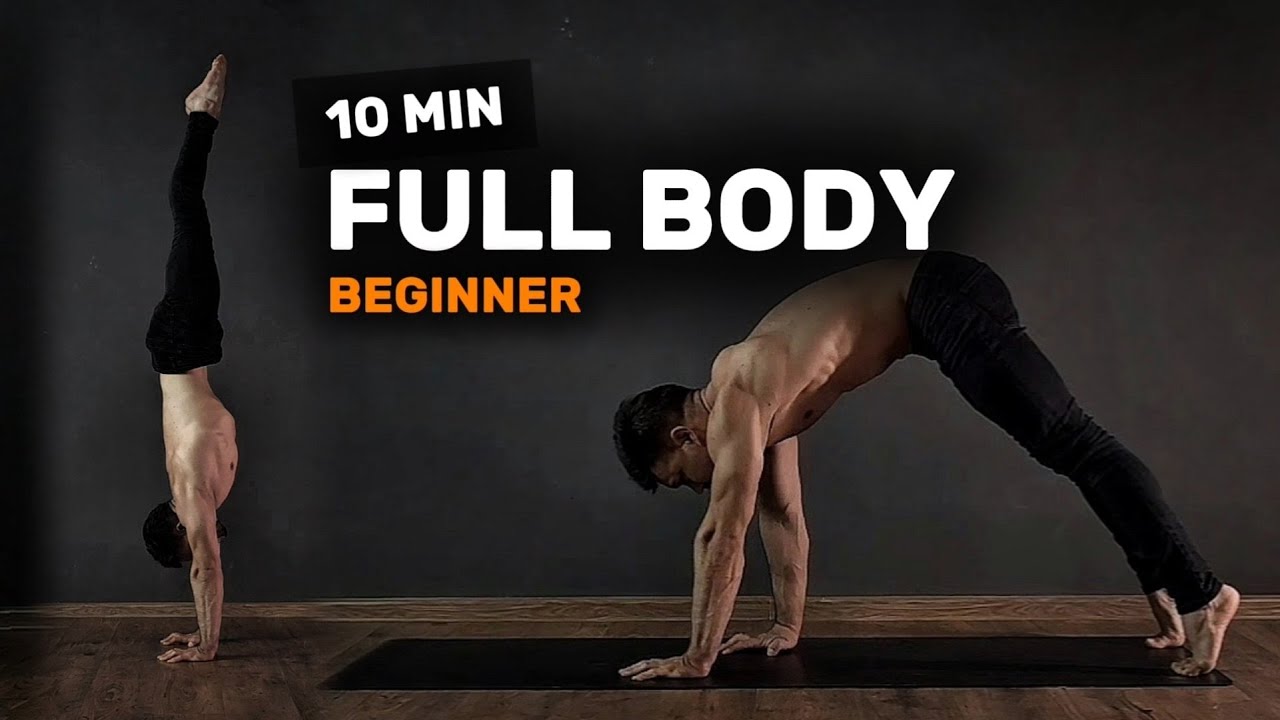 10-Min Full Body Workout for Beginners — Train Like an Acrobat - YouTube