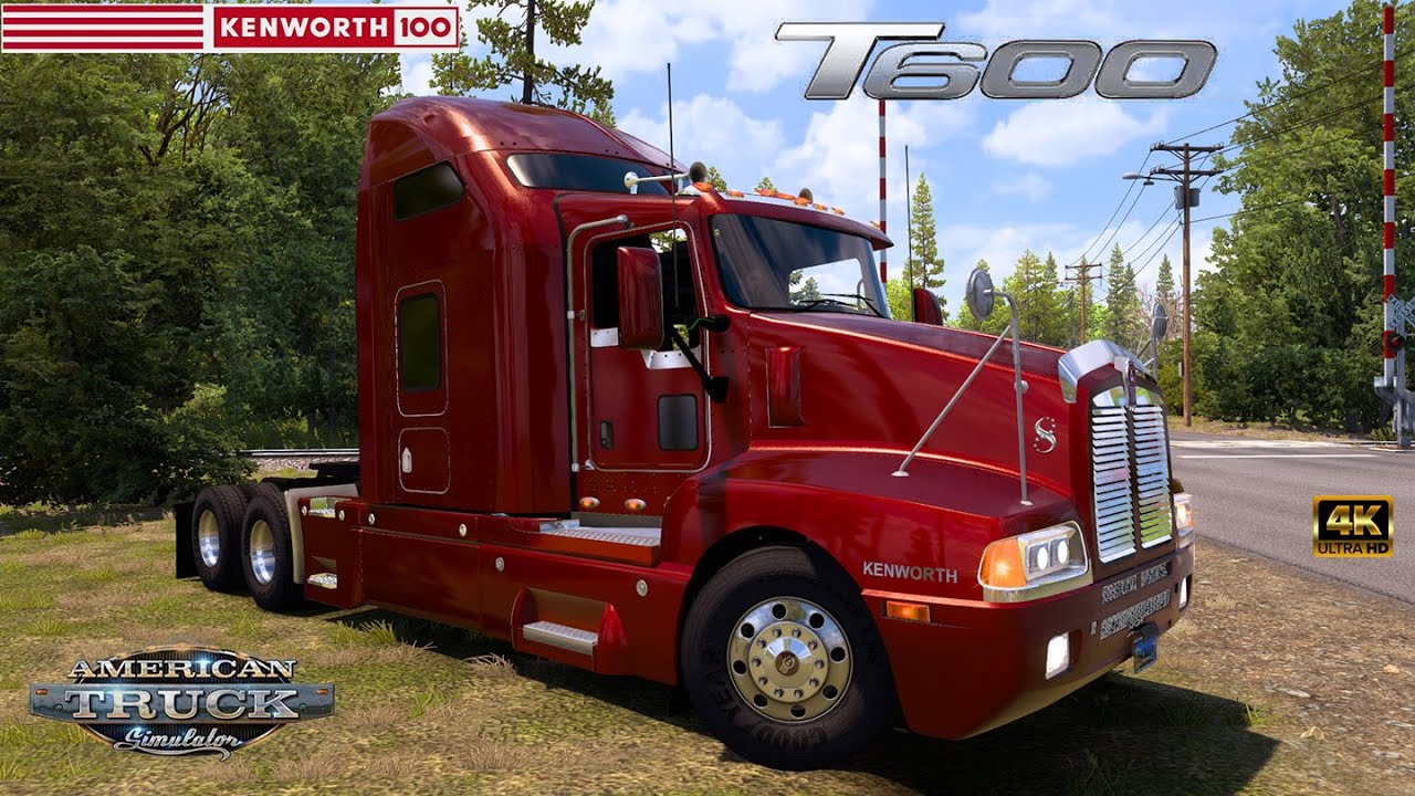 Kenworth T600 ATS 1.49, la aerodinámica hecha camión. - YouTube