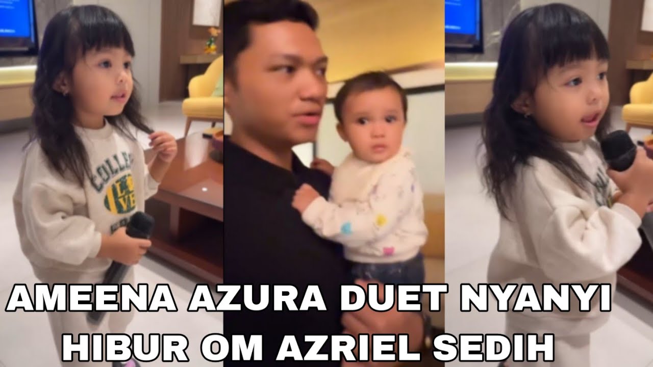 LIVE AMEENA AZURA MALMING DUET NYANYI HIBUR OM AZRIEL - YouTube