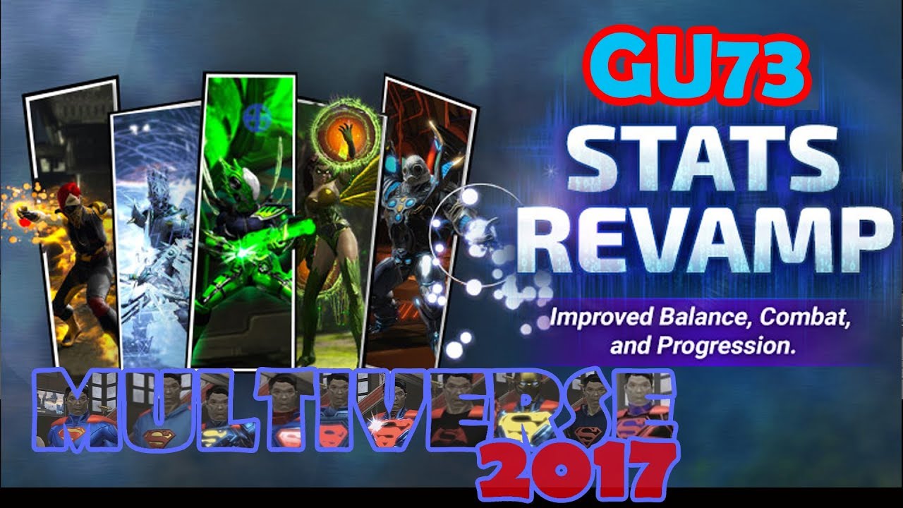 DCUO GU73 Stats Revamp - YouTube