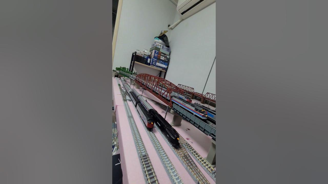 Home Train N Scale/N Gauge/ N ゲージ/ spur N [#amtrak] - YouTube