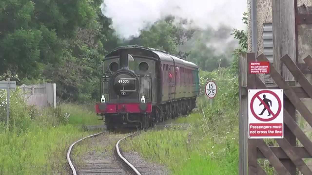 J72 0-6-0T 69023 'Joem' at the Wensleydale Railway - 28/06/2014 - YouTube