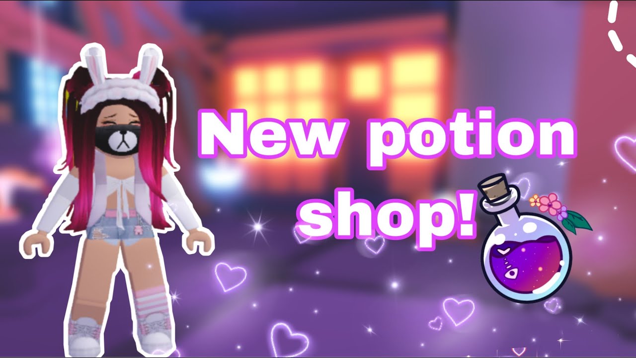 NEW POTION SHOP IN ADOPT ME || Hanna P Playz - YouTube
