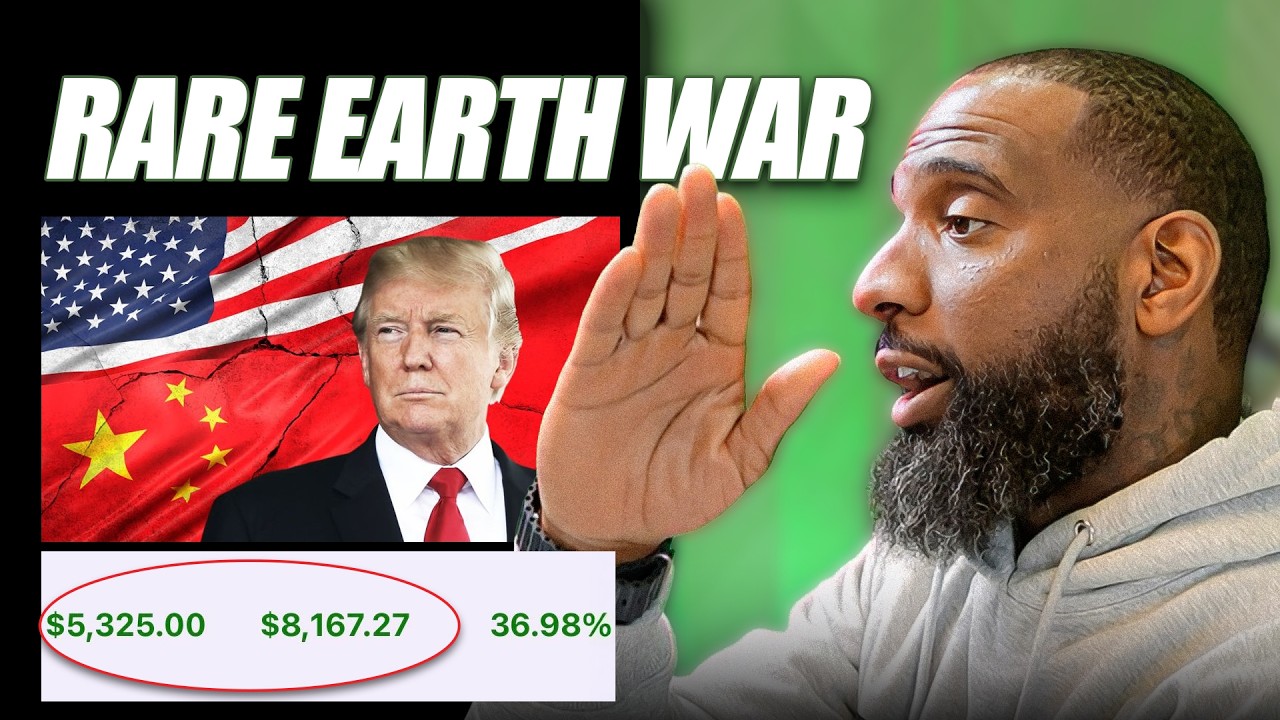 Trump signals a rare earth war with China, And we can make millions ...