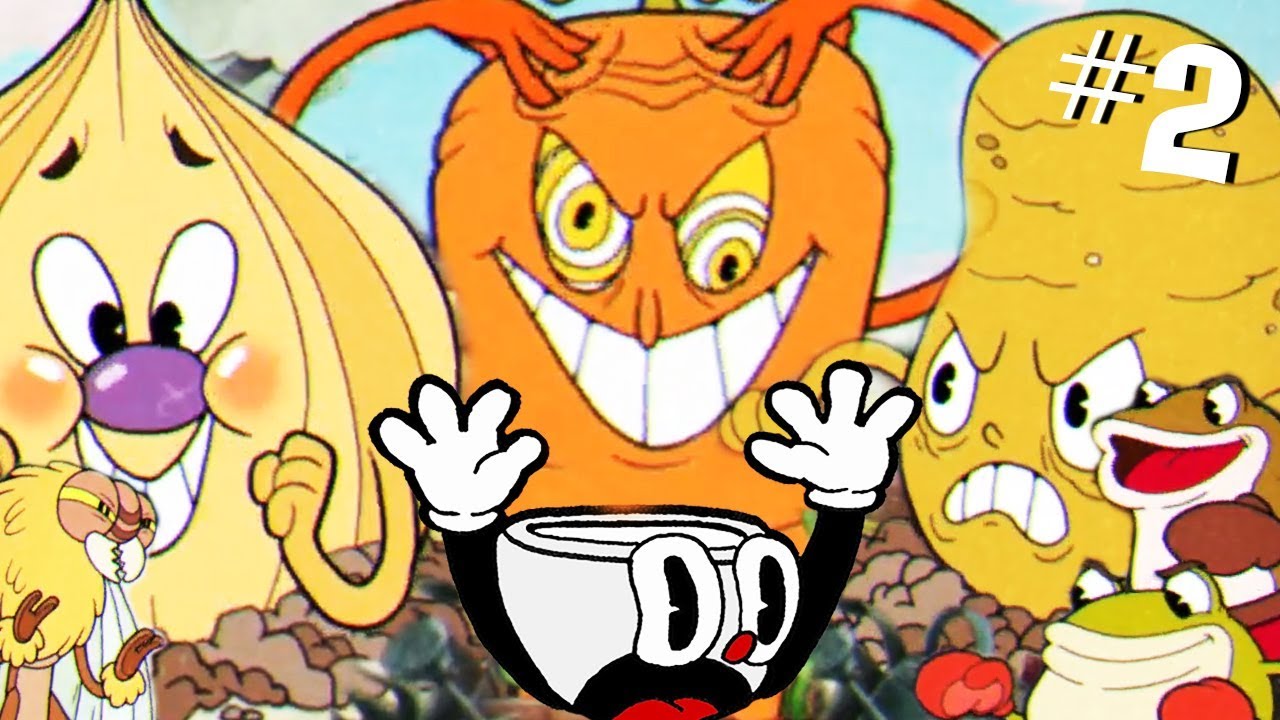 EAT YOUR VEGGIES! || Cuphead Part 2 - YouTube