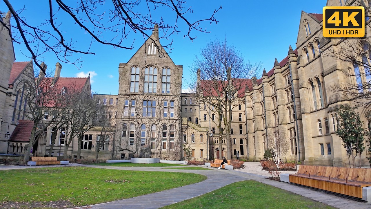 University of Manchester Main Campus | Walking Tour - YouTube