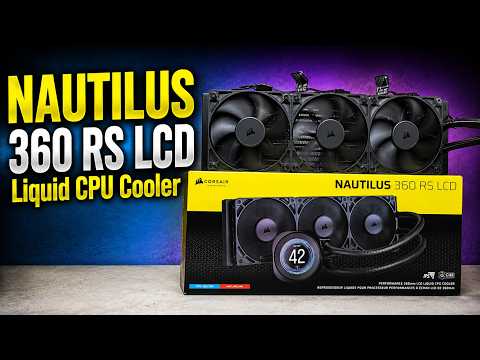 How To Install Corsair  NAUTILUS 360 RS Lcd Liquid CPU Cooler