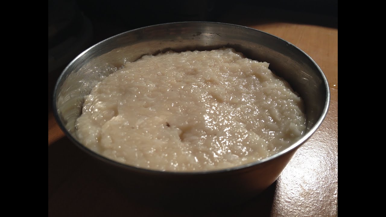 Ural Daal Mashed Indian Sweet -உளுந்து துவயல்- - YouTube